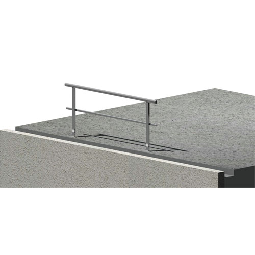 Guardrail with Baseplate - Techline Group Geelong