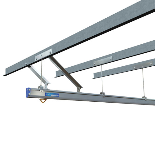 Rigid Rail – Steel Purlin Mount - Techline Group Geelong