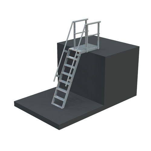 Step Ladder with 900mm Platform - Techline Group Geelong